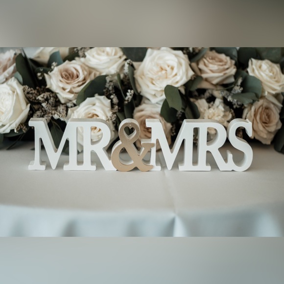 Party Supplies | Mr Mrs Table Sign | Poshmark